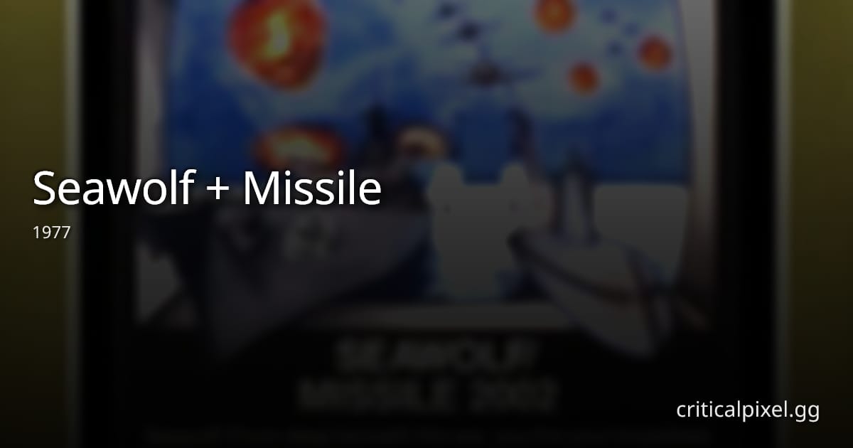 Seawolf + Missile - Reviews & PC Benchmarks | CriticalPixel | CriticalPixel